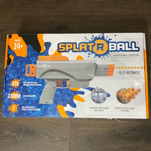 Splat R Ball | Other | Splatrball Full Auto 375 Mini Water Bead Blaster ...
